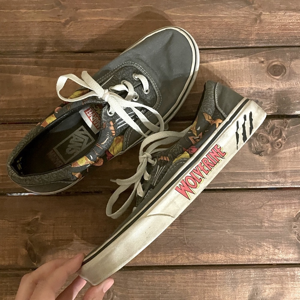 Vans Era X Marvel X-Men Wolverine Skate Shoes | Rare … - Gem